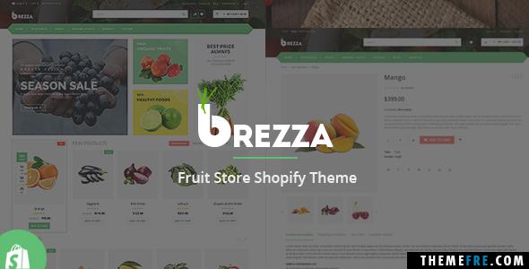 Rokurou Gordon Brezza Fruit Store Shopify Theme and Template fruit ...