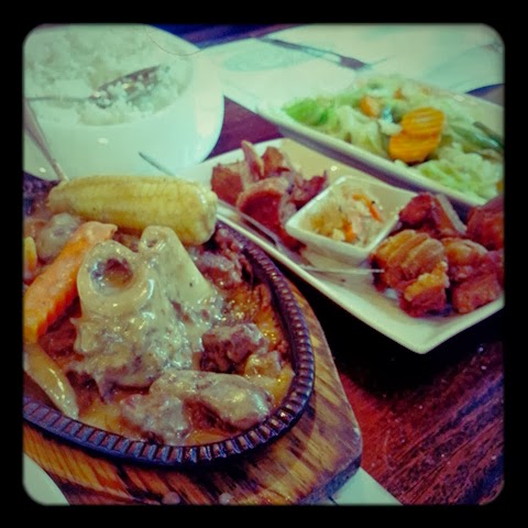 running in red stilettos : latte cafe in kalibo