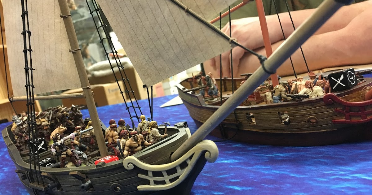 1000 Foot General: Rigging a 28mm Sloop for Blood and Plunder