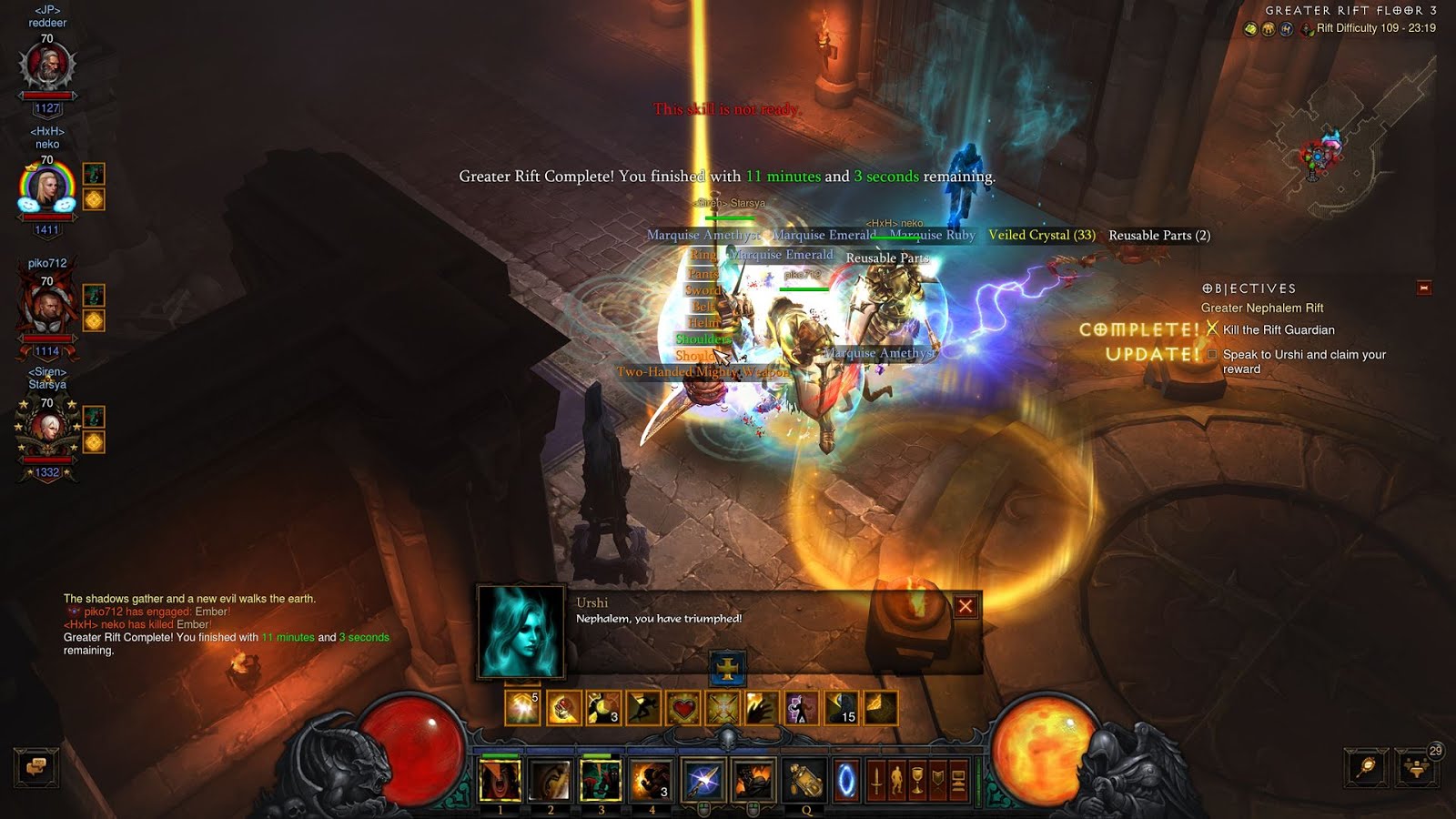 Diablo 3 4 man rat run necro build - shadowzoqa