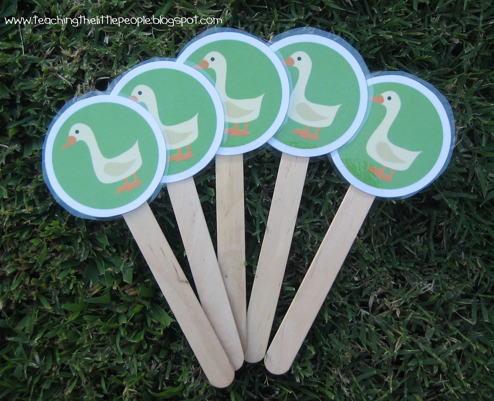 Teaching The Little People: Song Props in Preschool