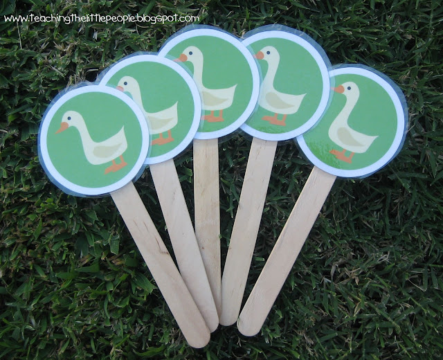 Teaching The Little People: Song Props in Preschool