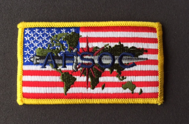 THE USAF RESCUE COLLECTION: USAF AFSOC Flag Patch