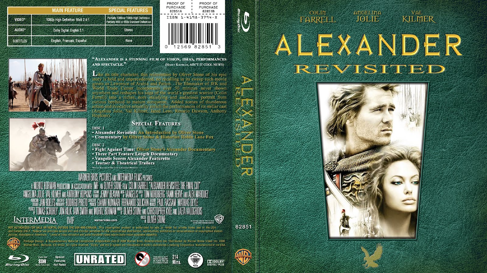 Alexander (2004) | Movie Poster and DVD Cover Art