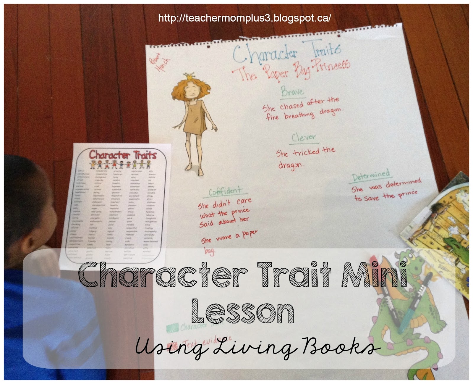 TeacherMomPlus3: Teaching Character Traits