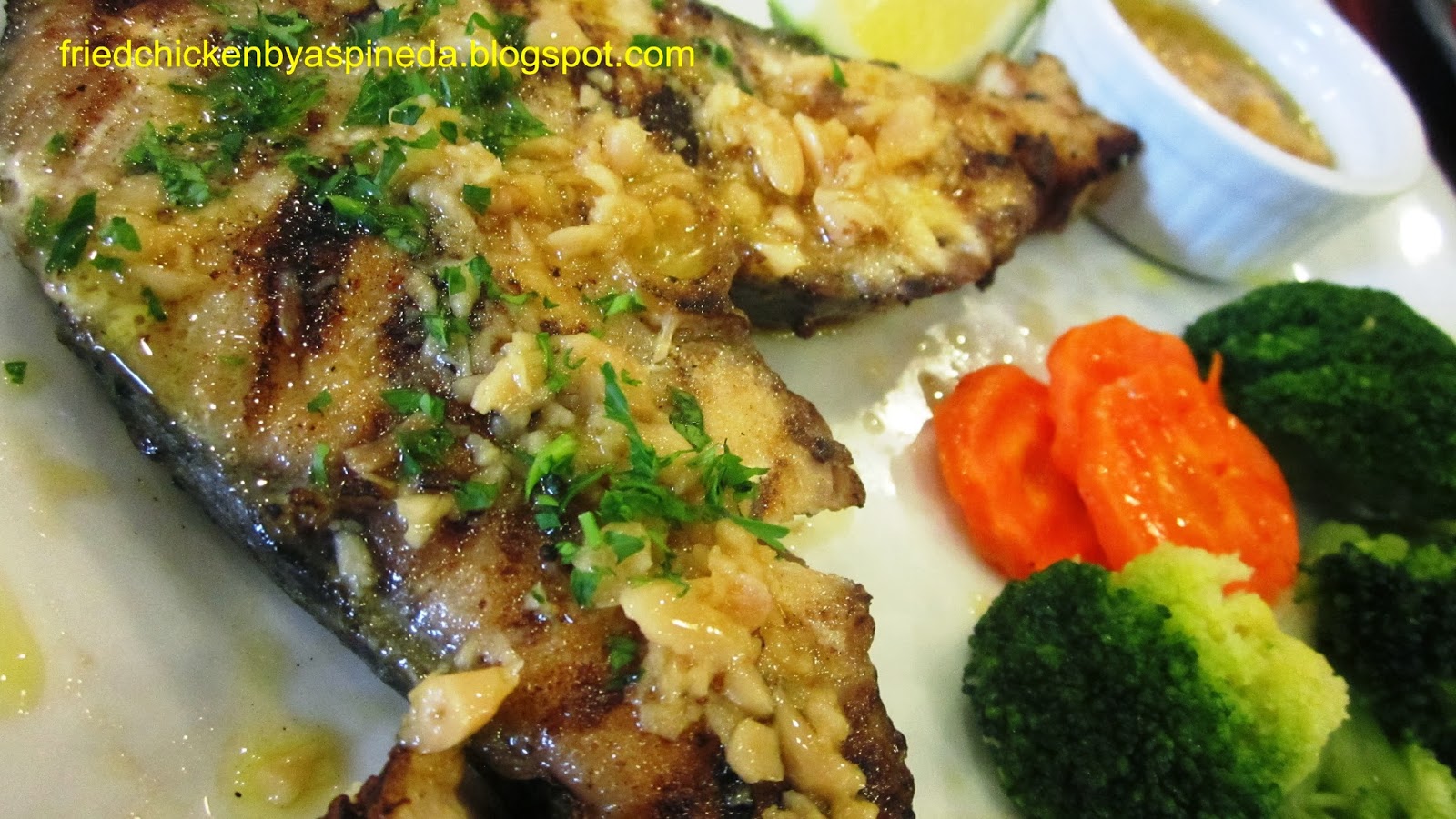 Fried Chicken for the Soul.: Alex III: Grilled Tanigue Steak!