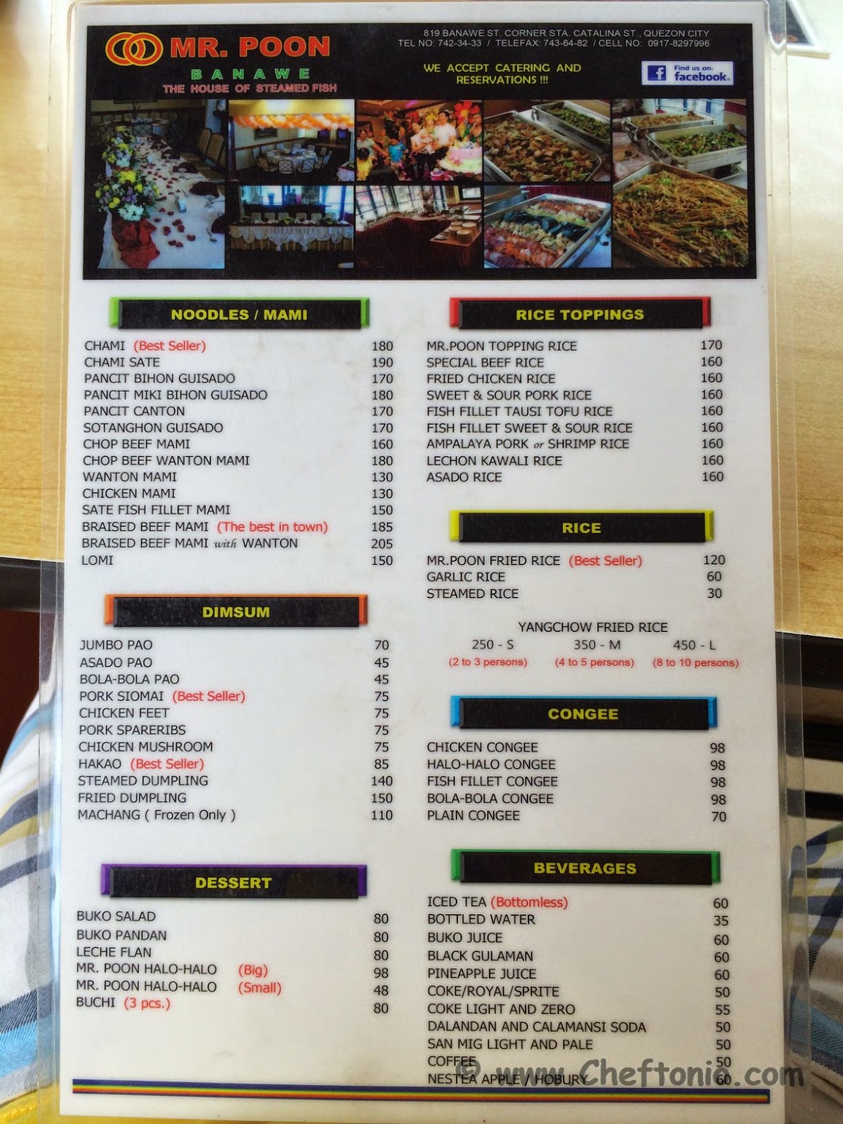 Rediscovered: Mr Poon Chinese Restaurant ~ Cheftonio's Blog