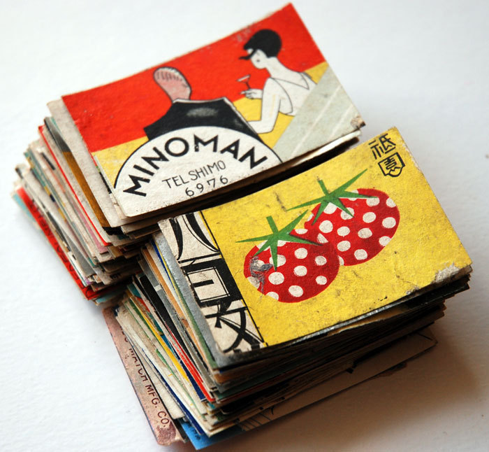 Letterology: Japanese Matchbook Labels