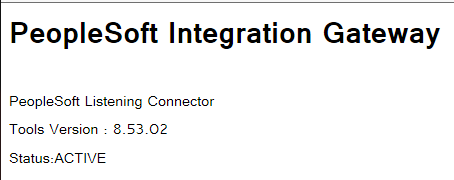 Integration Broker – Part 1 - Configuration - PeopleSoft Integrations