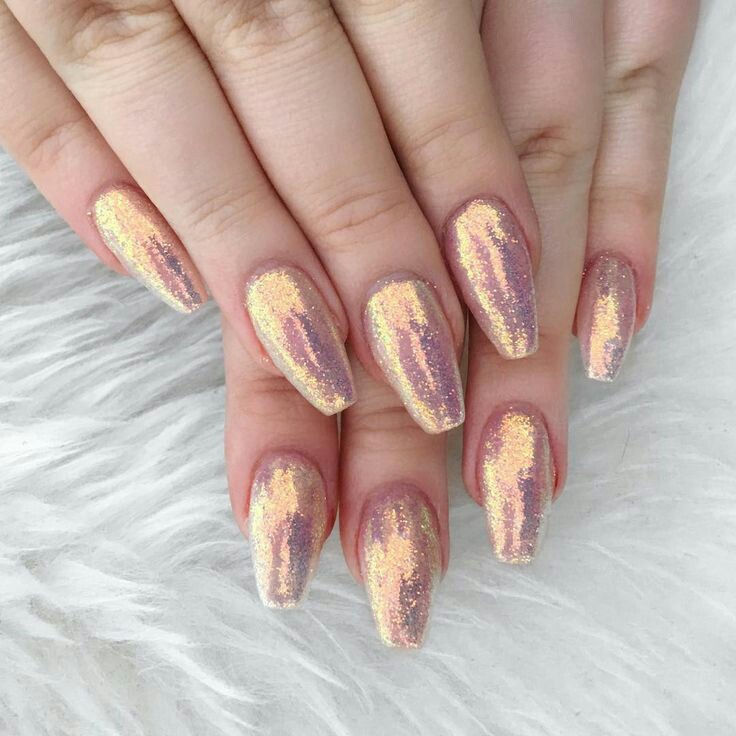 Fαshiση Gαlαxy 98 ☯: Golden nail art