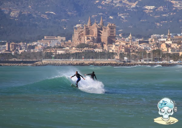 LUNATICS SURF MENORCA: 2014-02-22 CIUDAD JARDÍN, PALMA DE MALLORCA
