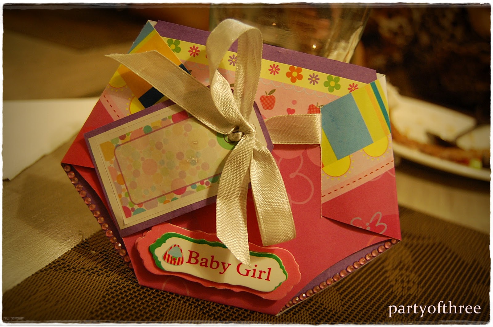 Party of Three: Diaper Card