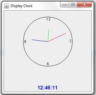 Coding 365 Days: Java Exercise #63: Still Clock