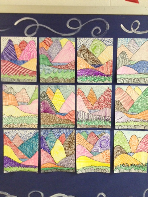 The Colorful Art Palette: Week 5: Part Two