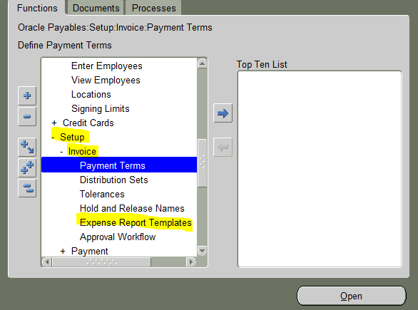 Oracle Applications Blog Expense Report Template In Oracle Payables