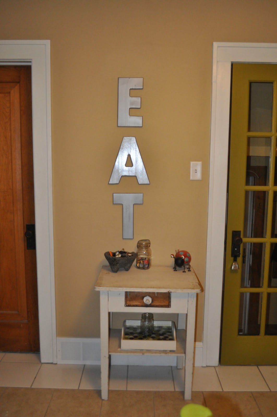 Carri Us Home: Decorating with Letters