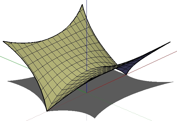 MUDAHNYA BELAJAR 3D REKABENTUK: Tensile Structures for Sketchup