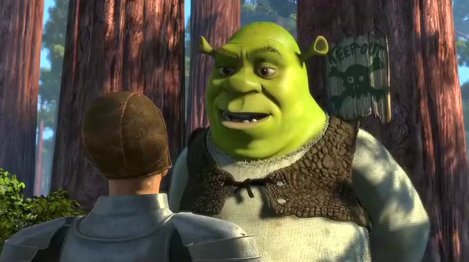Shrek 1(2001) DvdRip in Hindi | 985 Mb - AFSWA