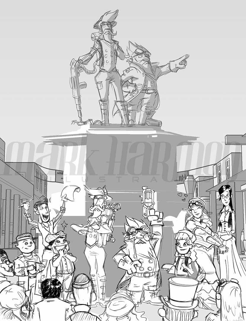 The Blog of Mark Harmon Illustration