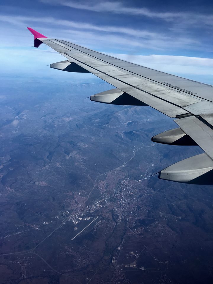 [FOTO VEST] Pogled na Niš iz aviona sa visine od 10.000 metara