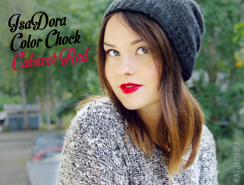 Katjamaria: IsaDora Color Chock glossy lip stain - 5 sävyä