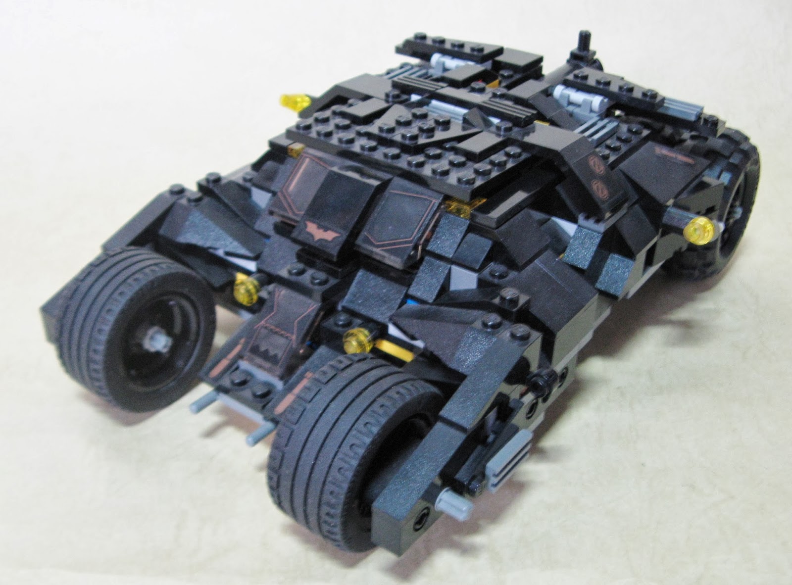 LEGO Car Show(By Bloks)積木車展 :7888 BAT-MAN BAT-MOBILE(Batman Begins)蝙蝠車 ...