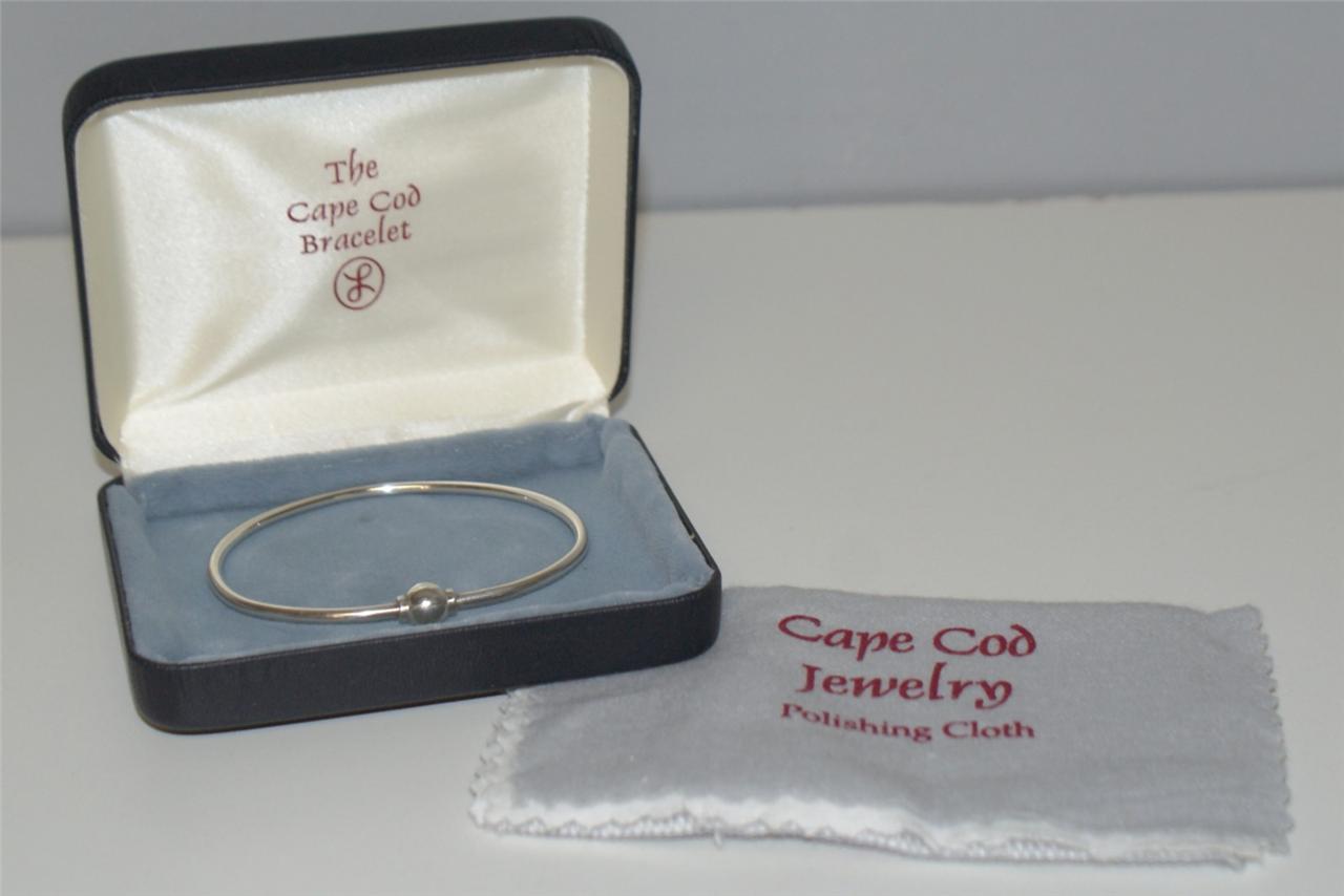 AUTHENTIC CAPE COD STERLING SILVER BRACELET SIZE 7 ~ Gold Crafters Exchange