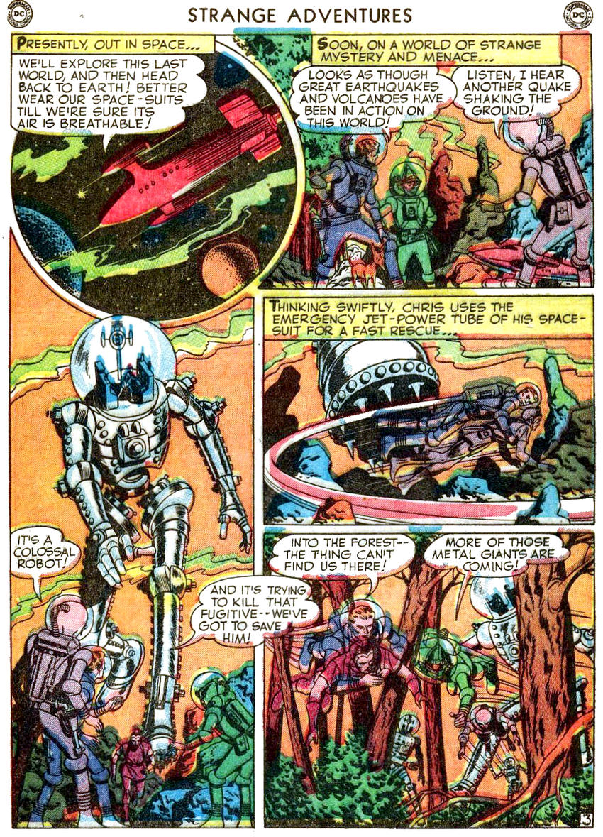 Pappy's Golden Age Comics Blogzine: Number 1667: Strange Robot ...