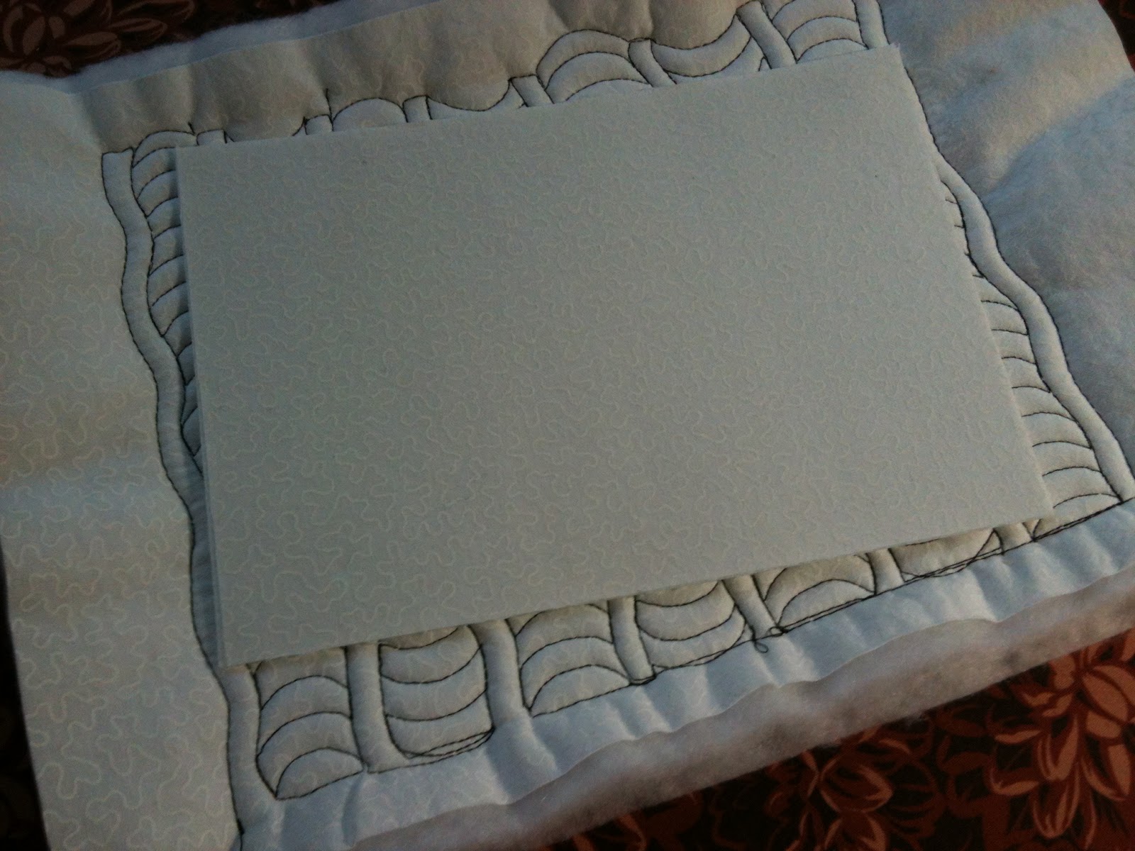 Quilt to the Edge....: Quilted Postcards