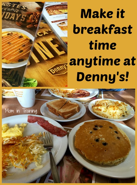 Stacy Talks & Reviews: Make it breakfast time anytime at Denny's!