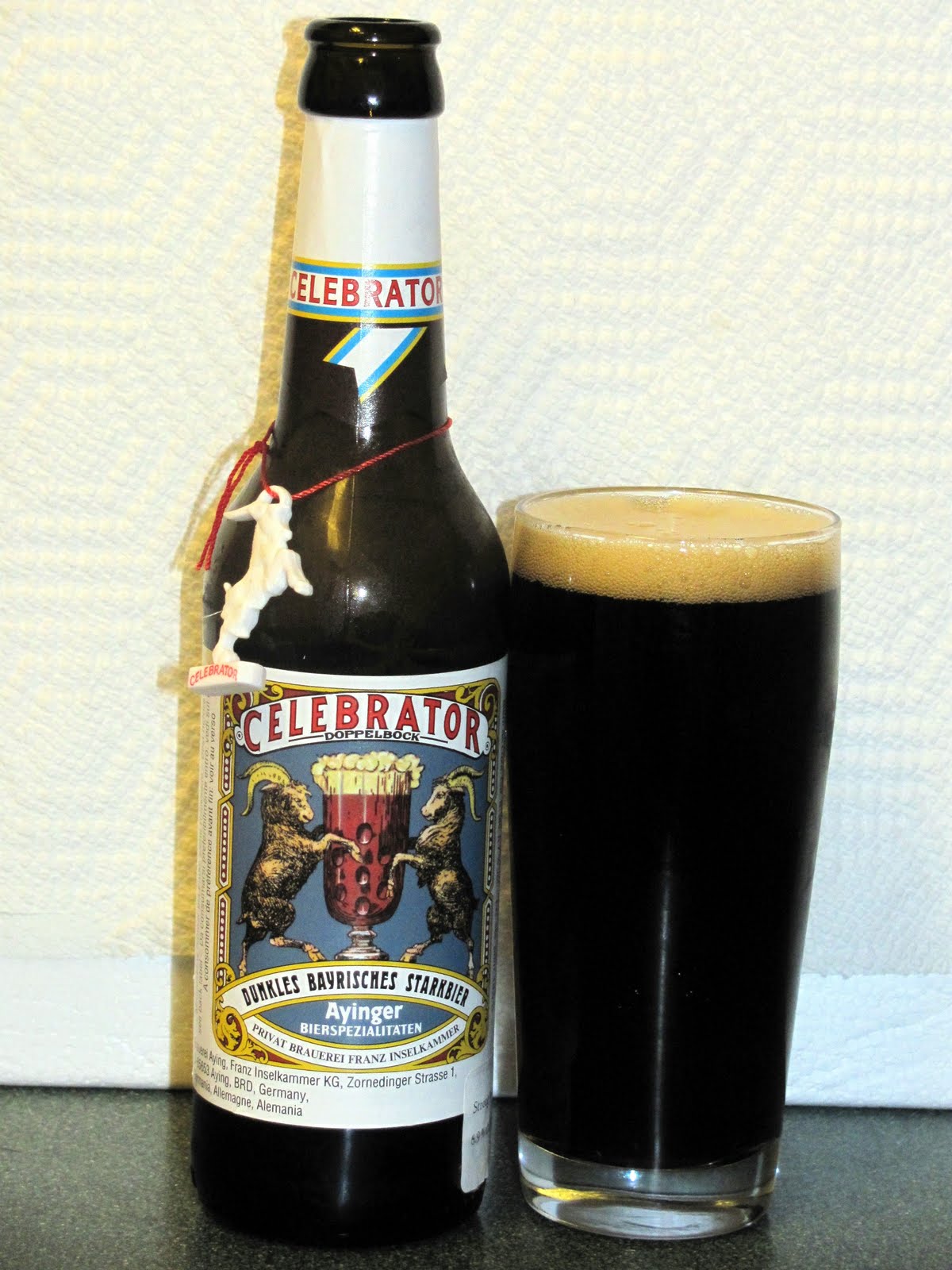 The World of Gord: Beer of the Week - Ayinger Celebrator Doppelbock