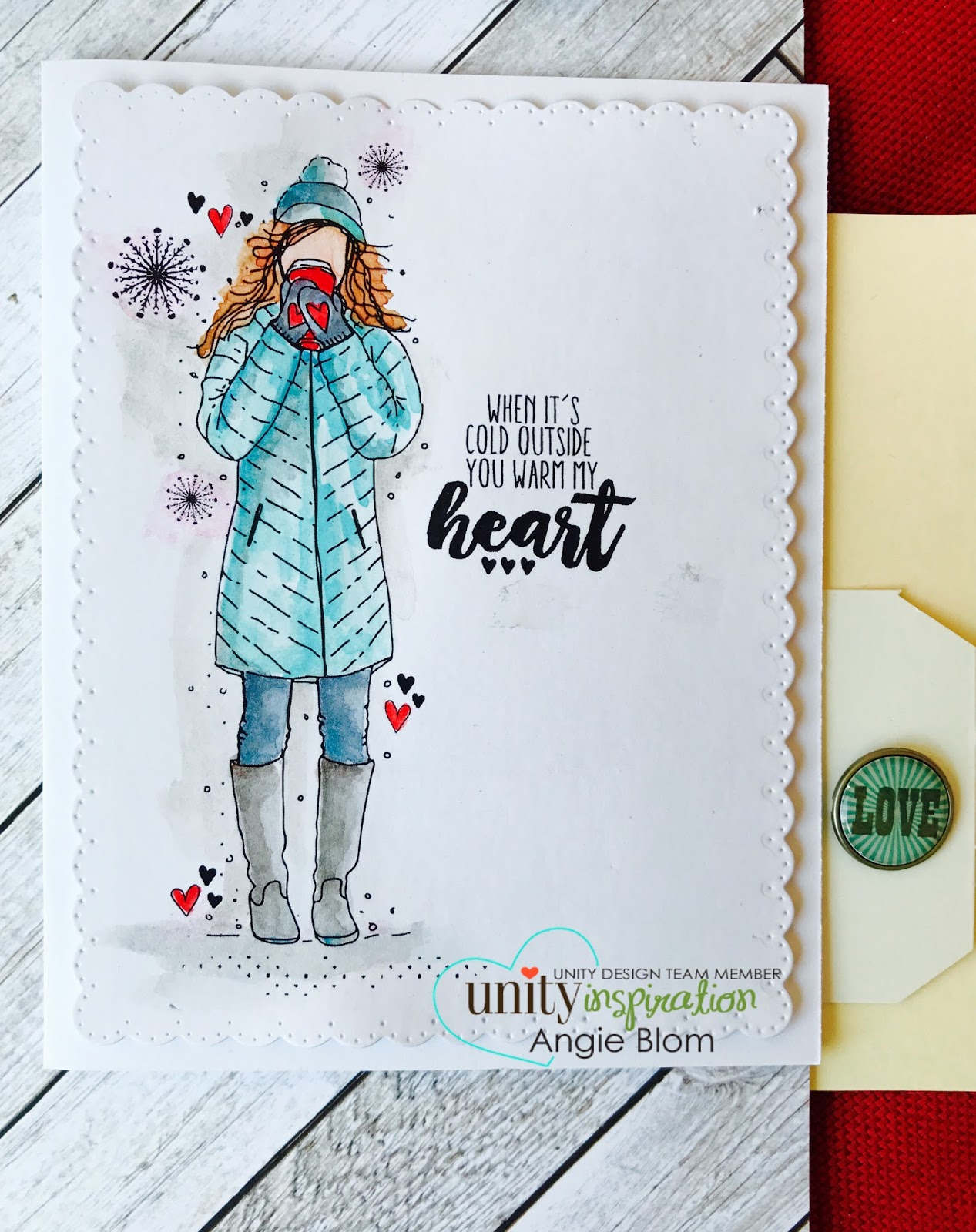 Angie Blom Designs TWO : New August Releases.. Unity Stamp Company