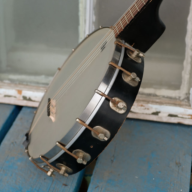 1950s Kay-made Silvertone 5-String Banjo