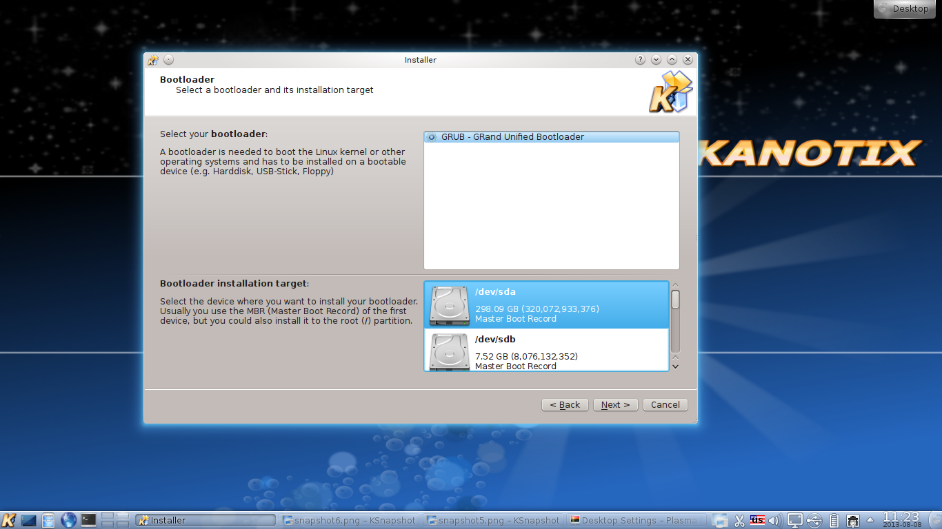 Kanotix Dragonfire LinuxTag 2013 KDE 64 bit REVIEW : Simply efficient ...