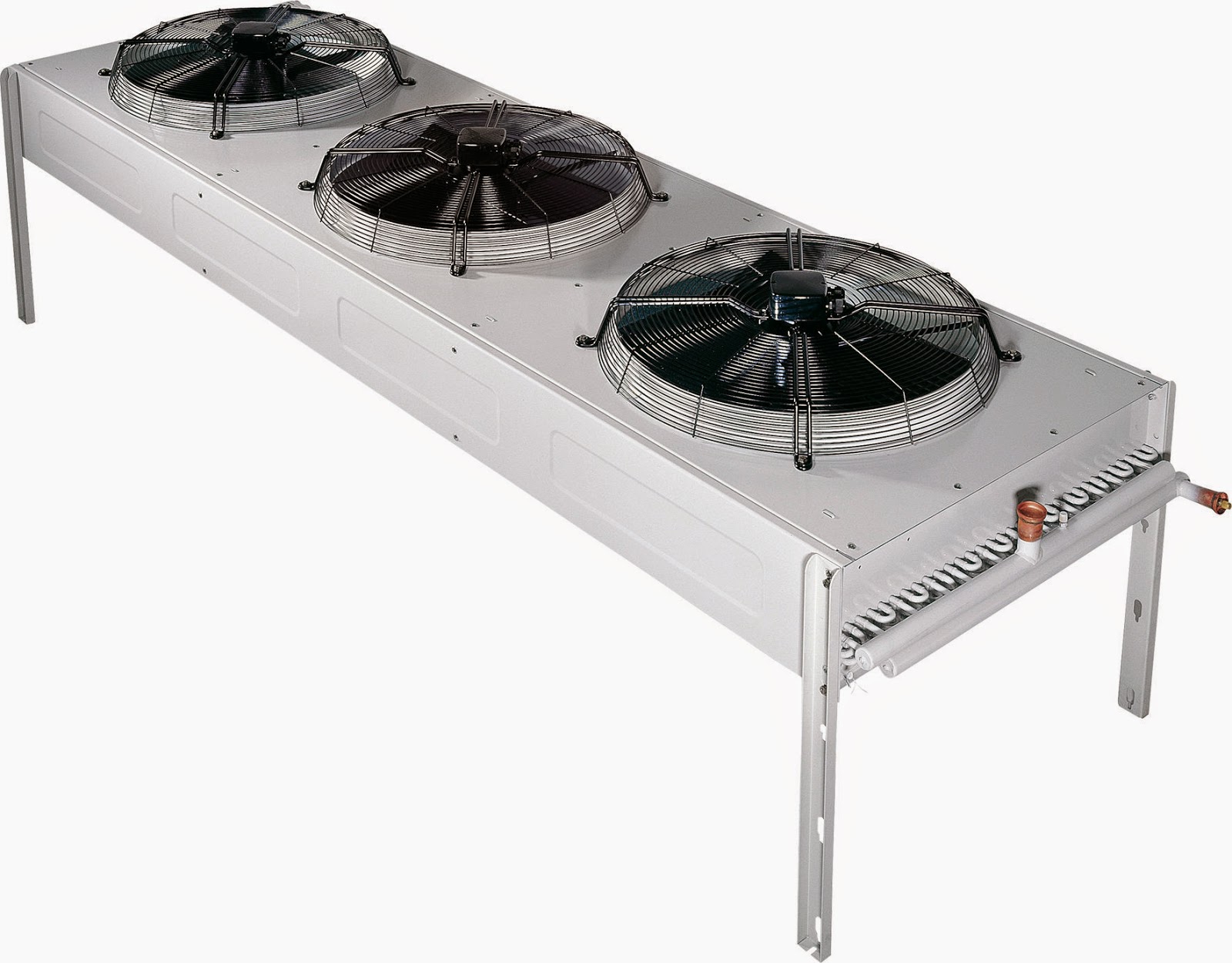 Froid industriel: Construction des condenseur à air ventilation forcée