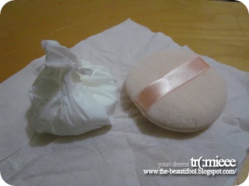 beauty with the-beautifool ♥: DIY Powder Puff