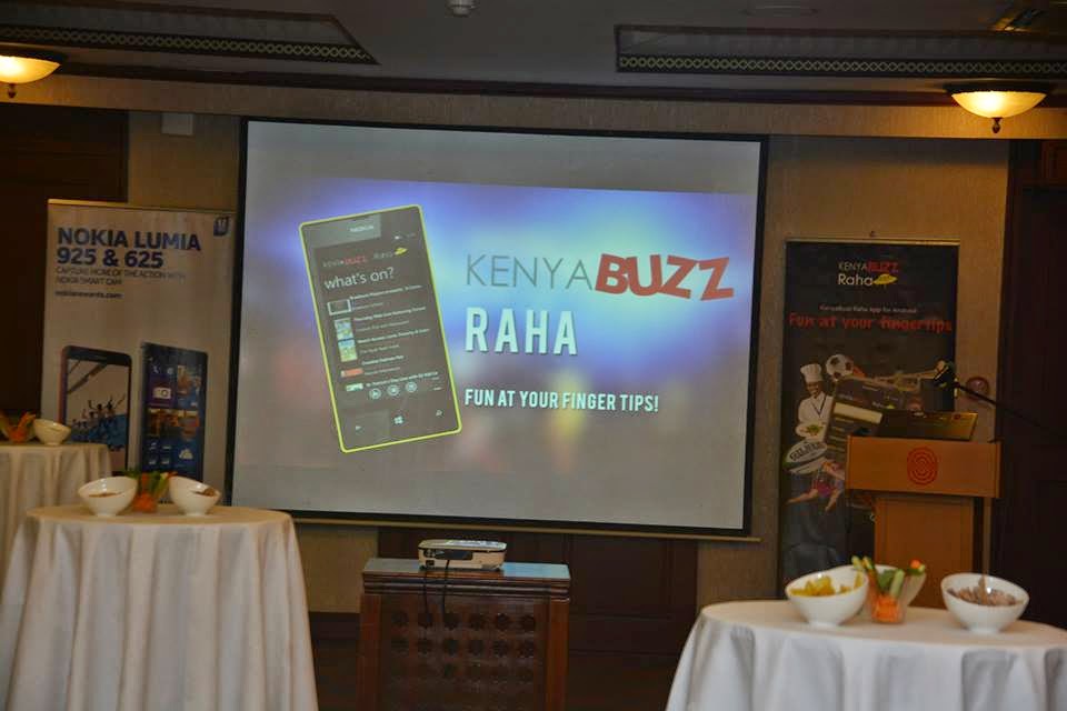 NAIROBI'Z BLOGAZINE: KENYABUZZ LAUNCHES THEIR RAHA APP- THE PHOTOS