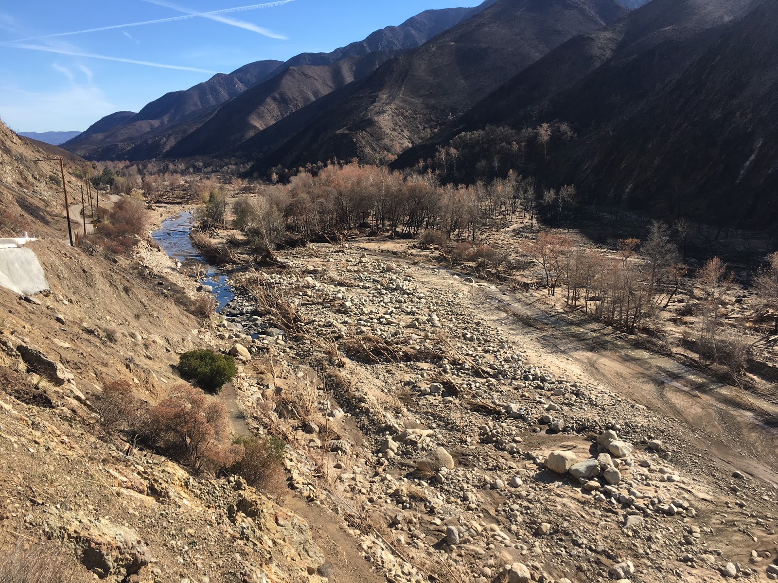 Ventura River Ecosystem: Matilija Canyon, before and after the flood