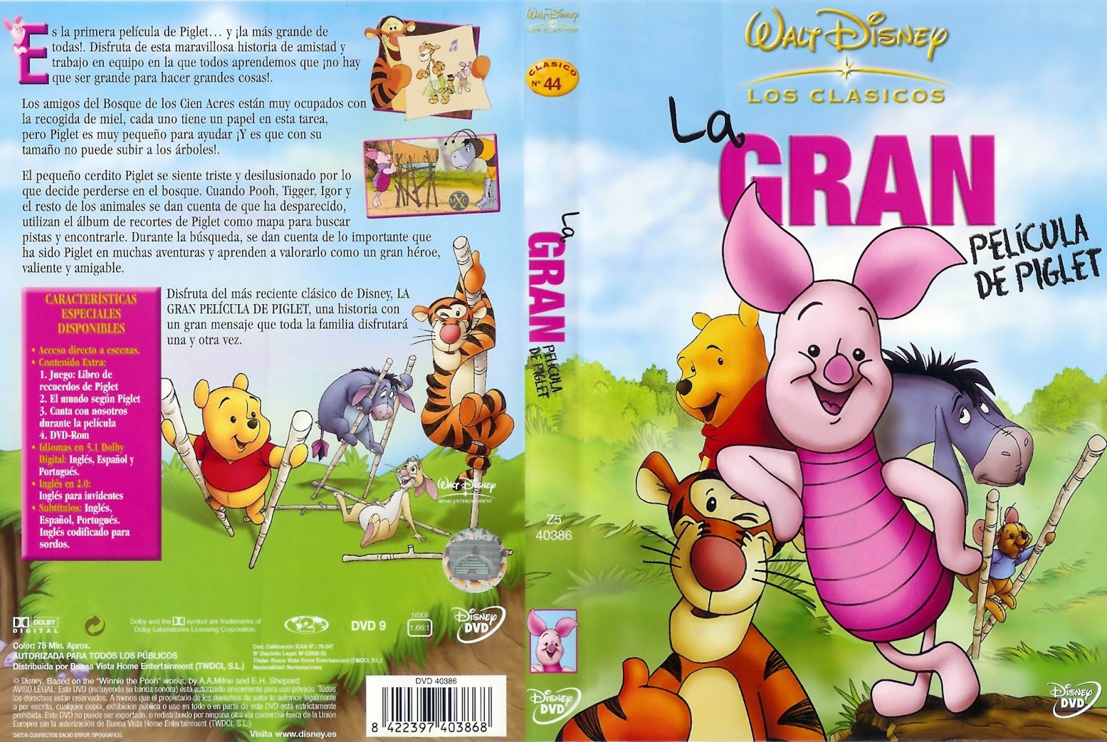 TÓMBOLA DISNEY: La gran película de Piglet