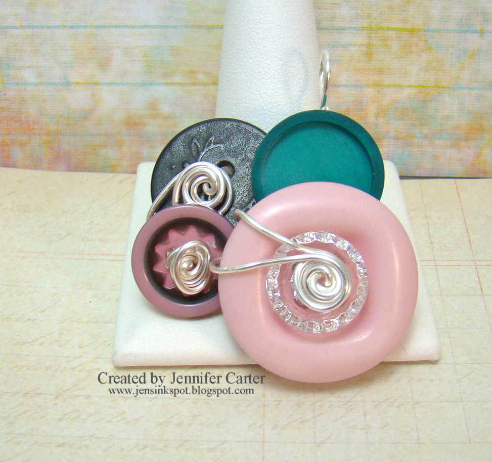 Jen's Ink Spot: Button Pendants are HERE!!