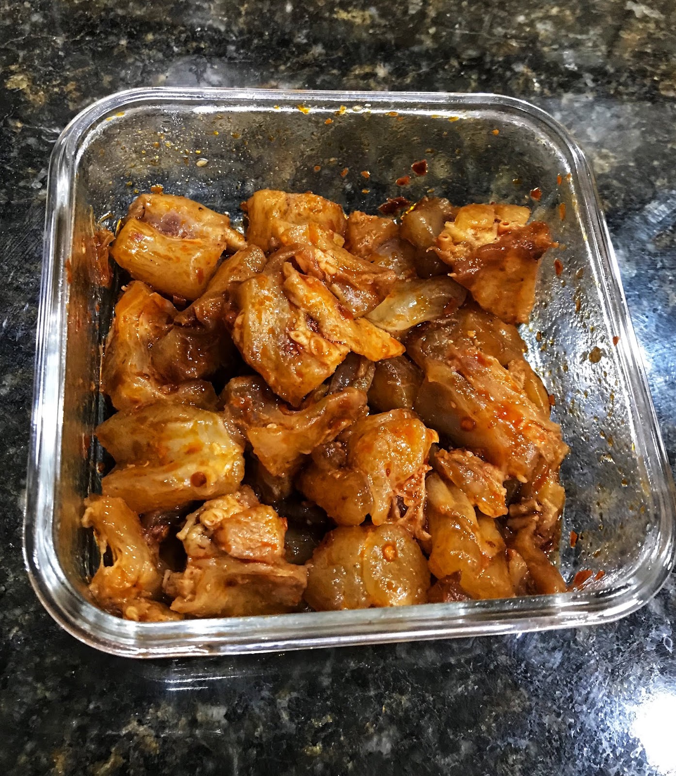 Braised Beef Tendon in Sichuan Chili Oil (麻辣牛筋)