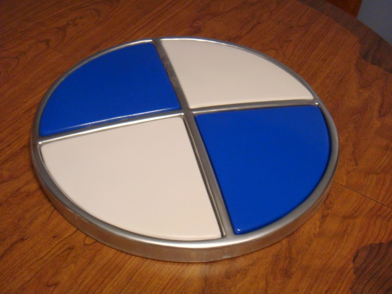 The Tinkers Workshop: Large BMW Logo Sign
