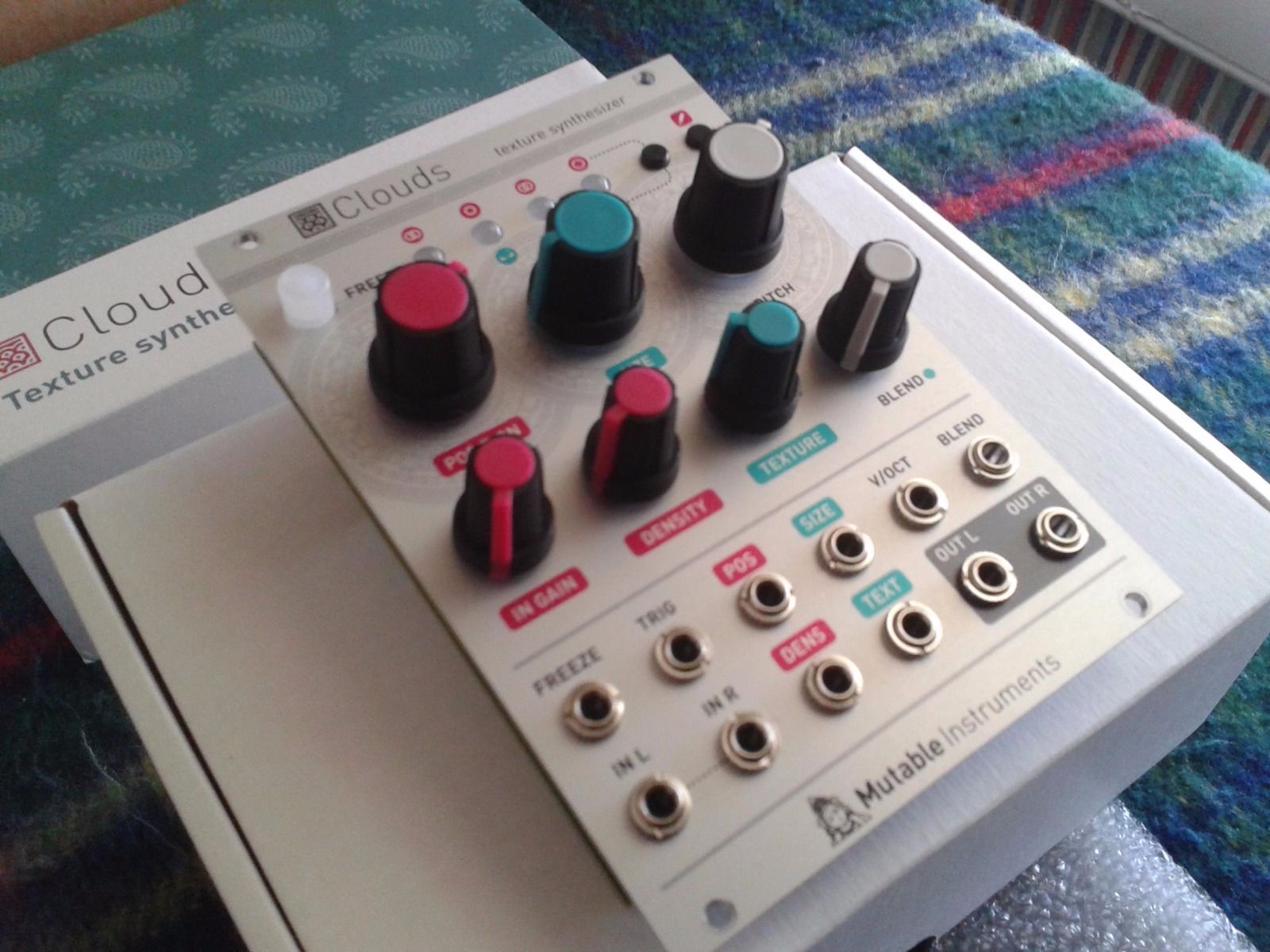 MATRIXSYNTH: Mutable Instruments Clouds Textural Synthesizer Eurorack Module