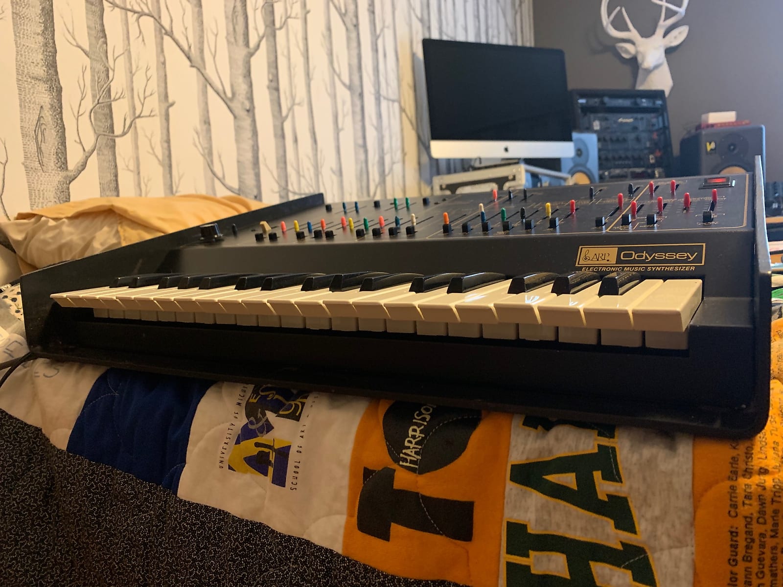 MATRIXSYNTH: Restored Vintage ARP Odyssey MKII 2810 Analog Synth, 4035 ...