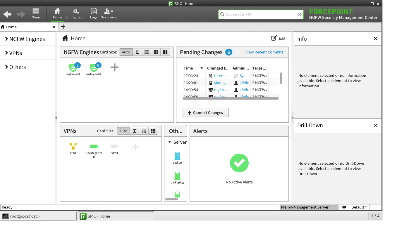 Ken Felix Security Blog: What's going in the forcepoint SMC
