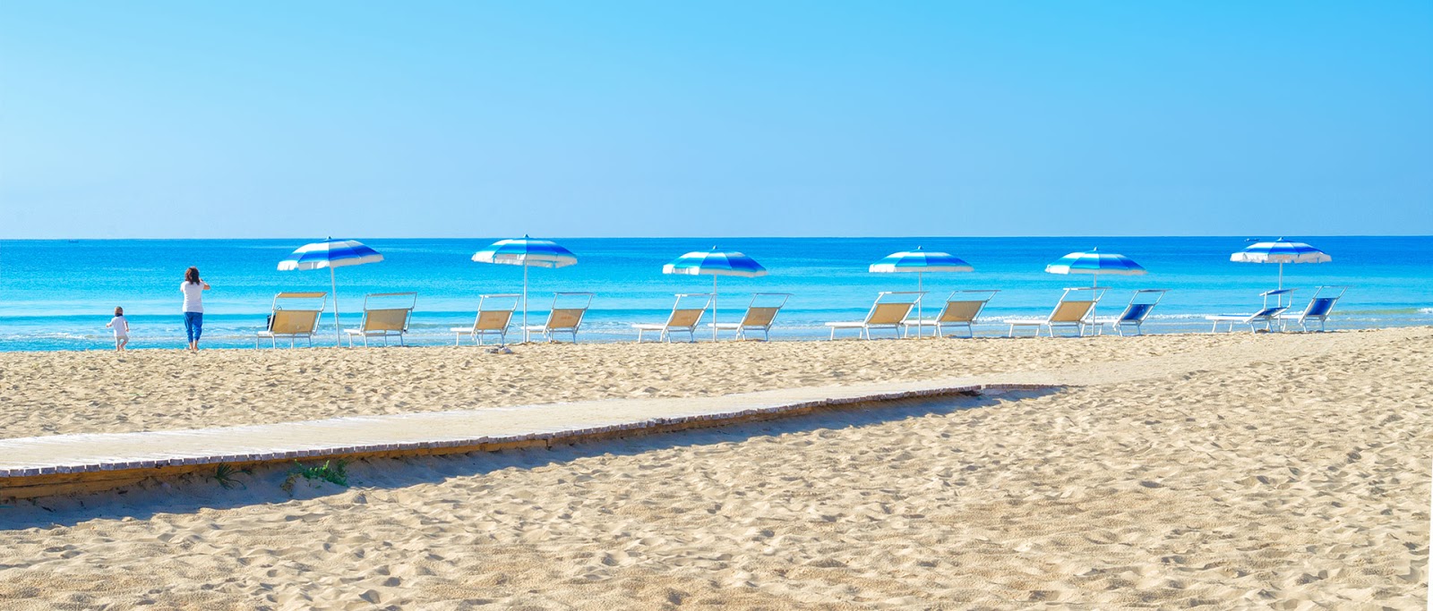 Spiaggia di Marina di Pescoluse - Salento: portale delle spiagge italiane