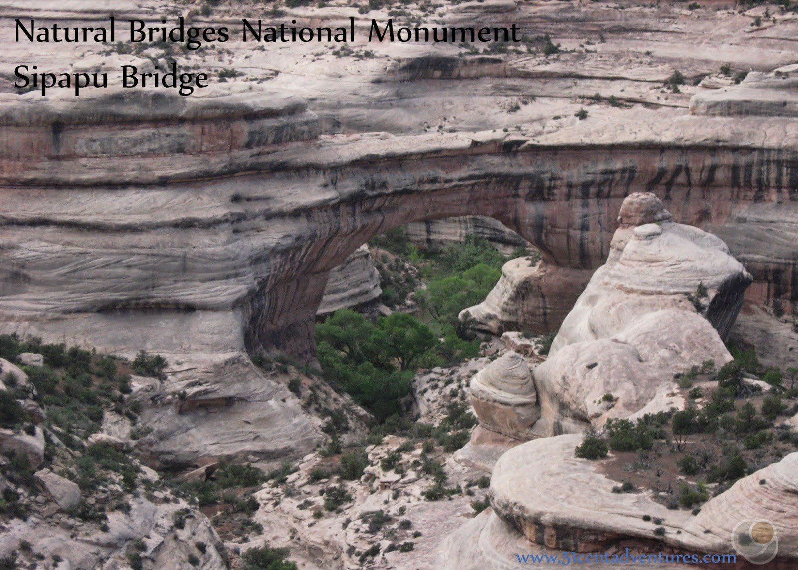 51 Cent Adventures: Natural Bridges National Monument - near Blanding, Utah