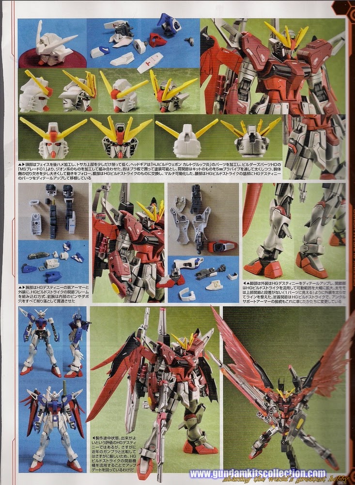 1/144 Destiny Gundam Honoo Custom Build