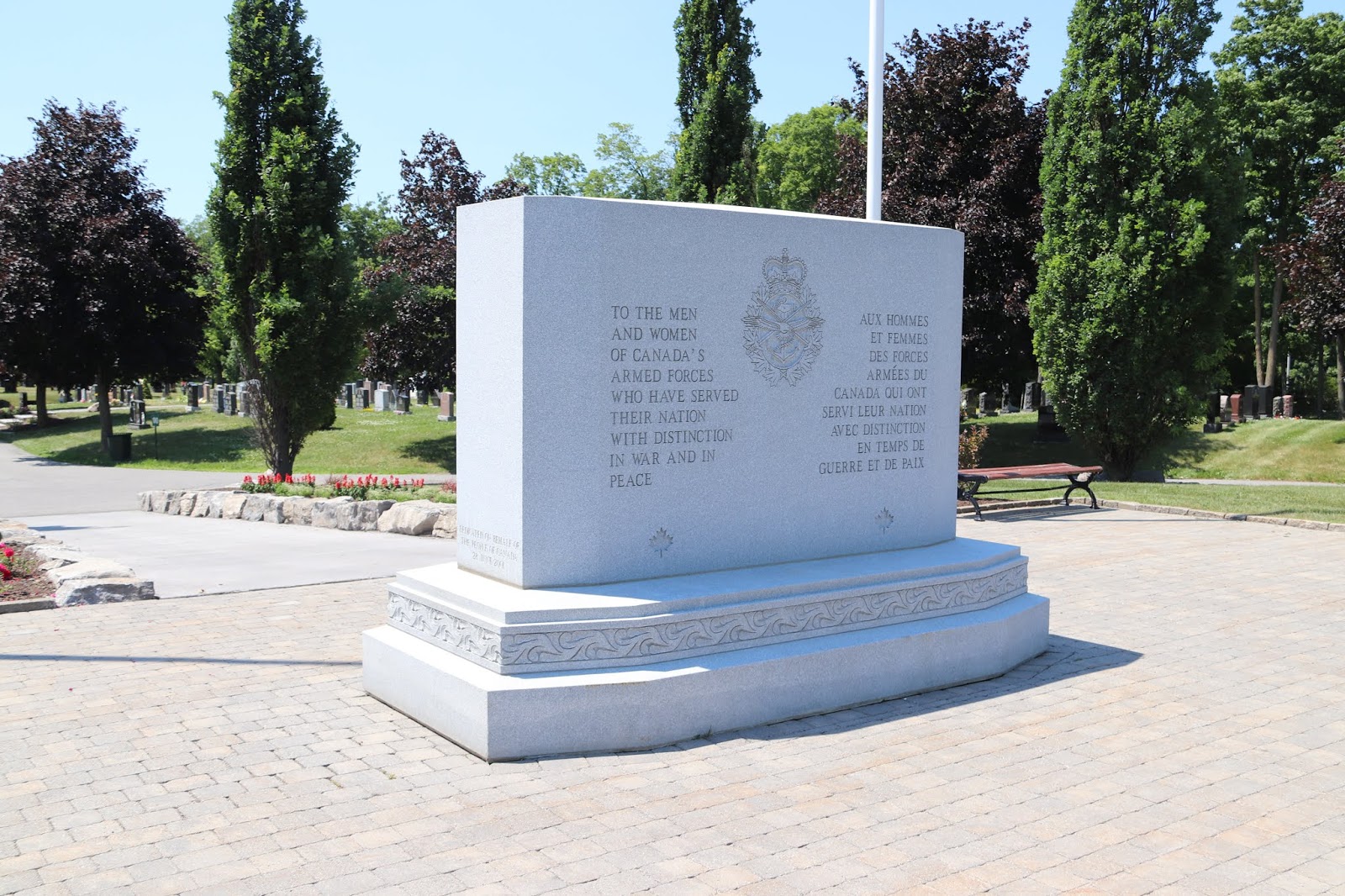 Memorials in Ottawa: National Military Cemetery of the Canadian Forces