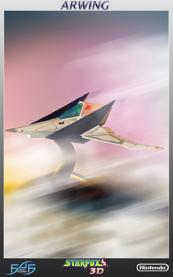 Star Fox 64 3D - Arwing (First 4 Figures)